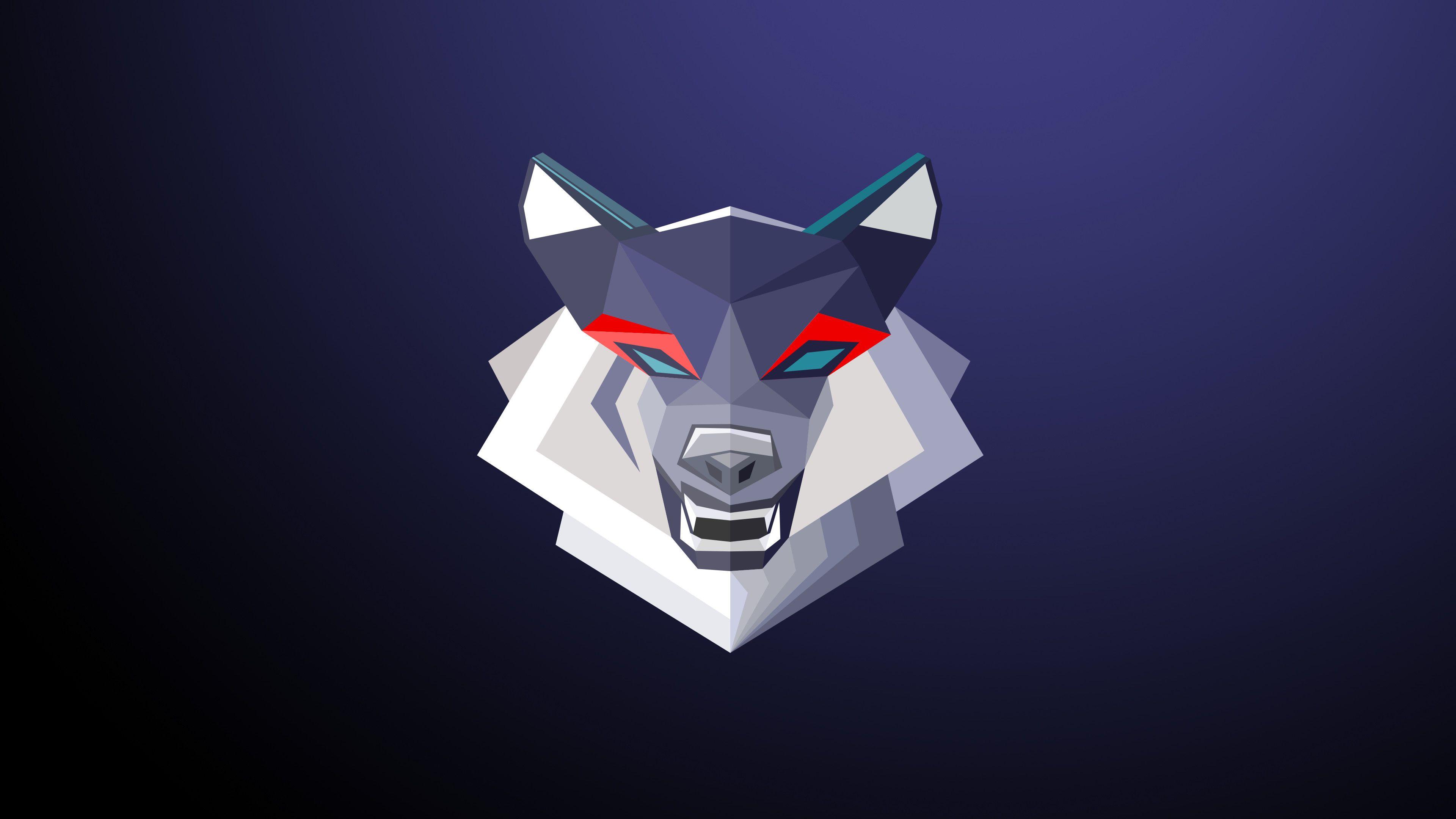 Geometric Animal Wolf Wallpapers - Top Free Geometric Animal Wolf ...