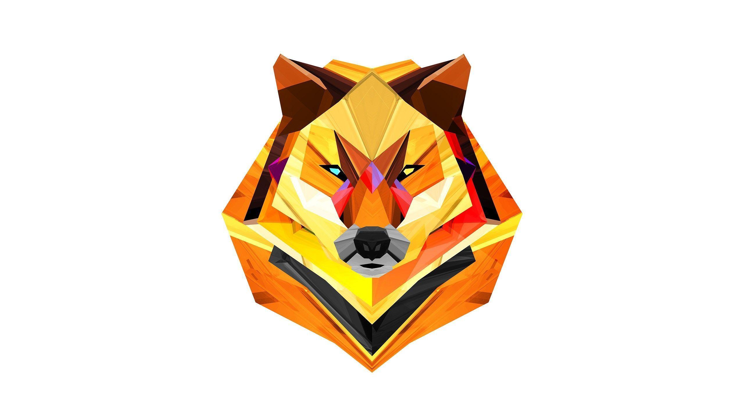 Geometric Animal Wolf Wallpapers - Top Free Geometric Animal Wolf ...