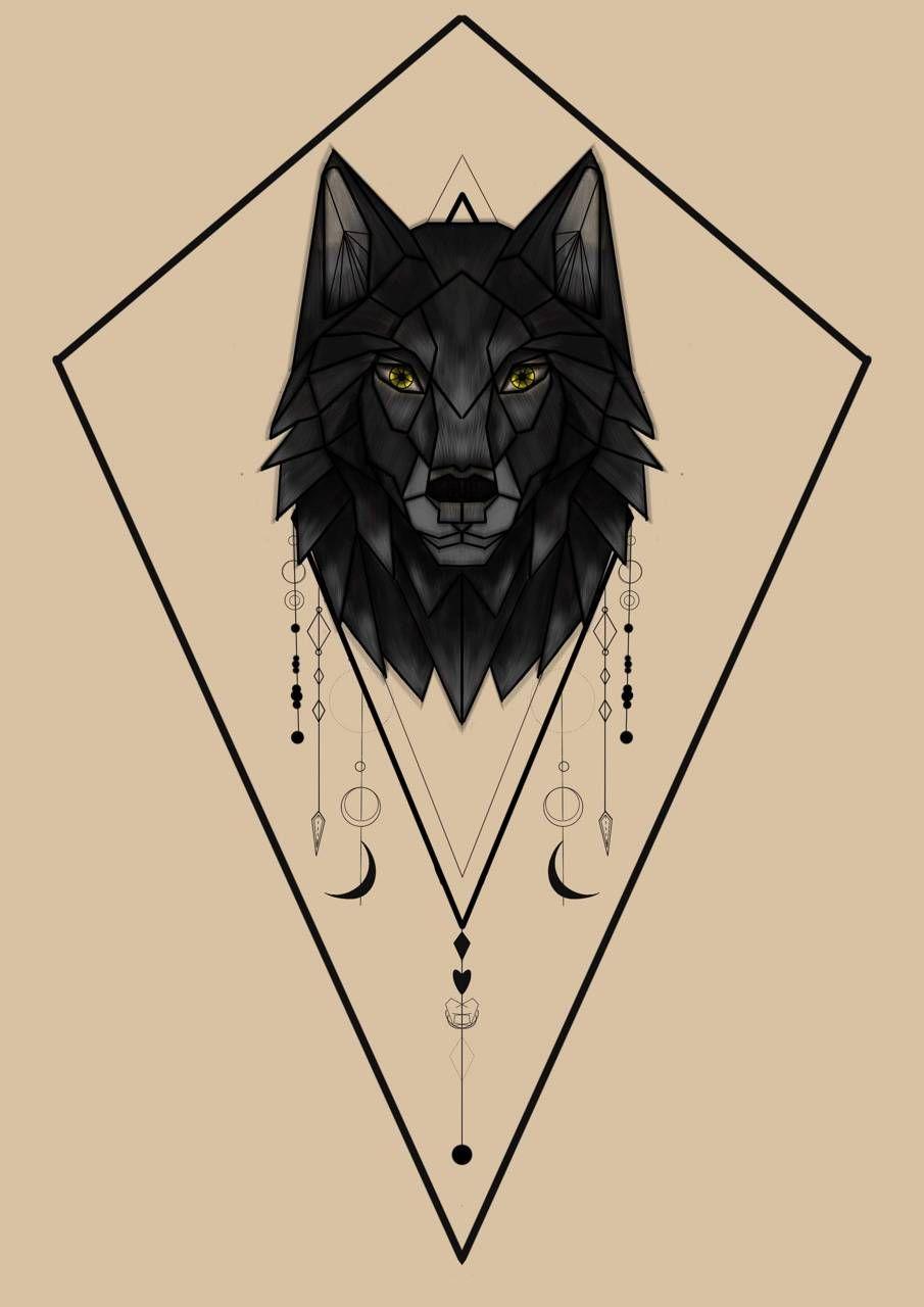 Geometric Animal Wolf Wallpapers - Top Free Geometric Animal Wolf ...