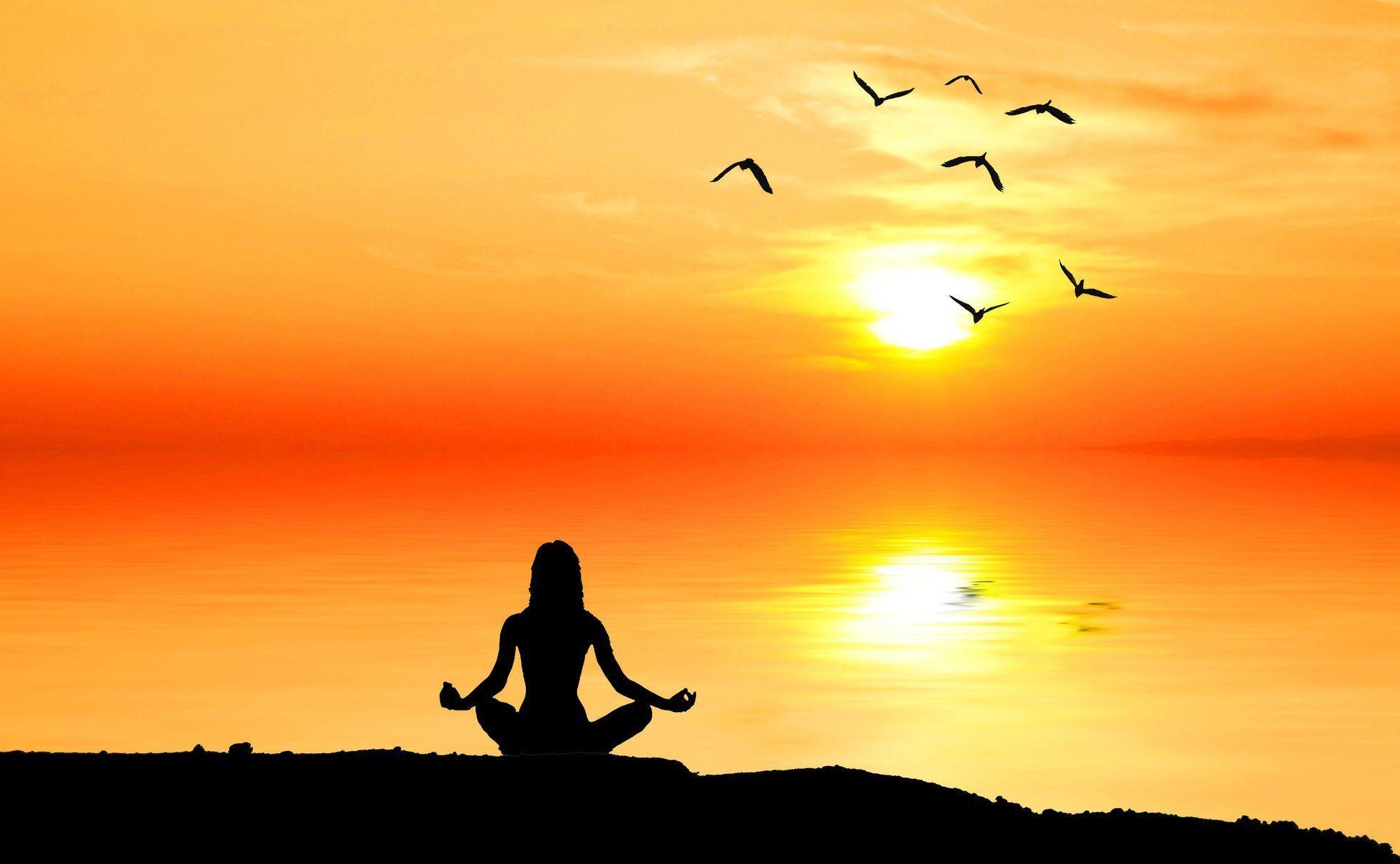 Sunset Meditation Wallpapers - Top Free Sunset Meditation Backgrounds ...