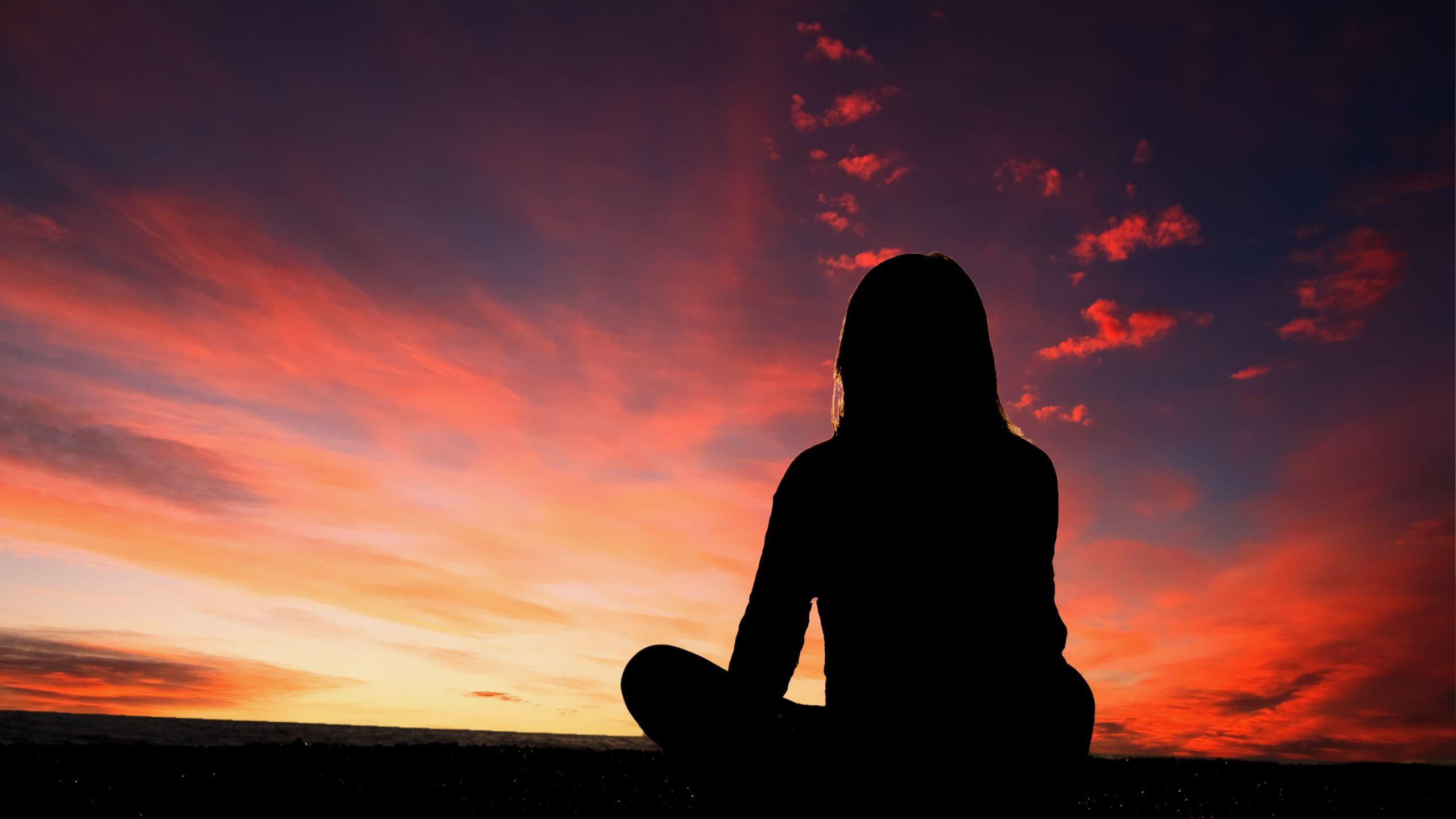 Sunset Meditation Wallpapers - Top Free Sunset Meditation Backgrounds ...