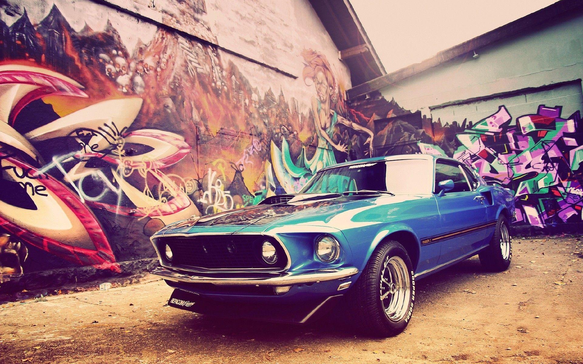 Blue Muscle Car HD Wallpapers - Top Free Blue Muscle Car HD Backgrounds ...