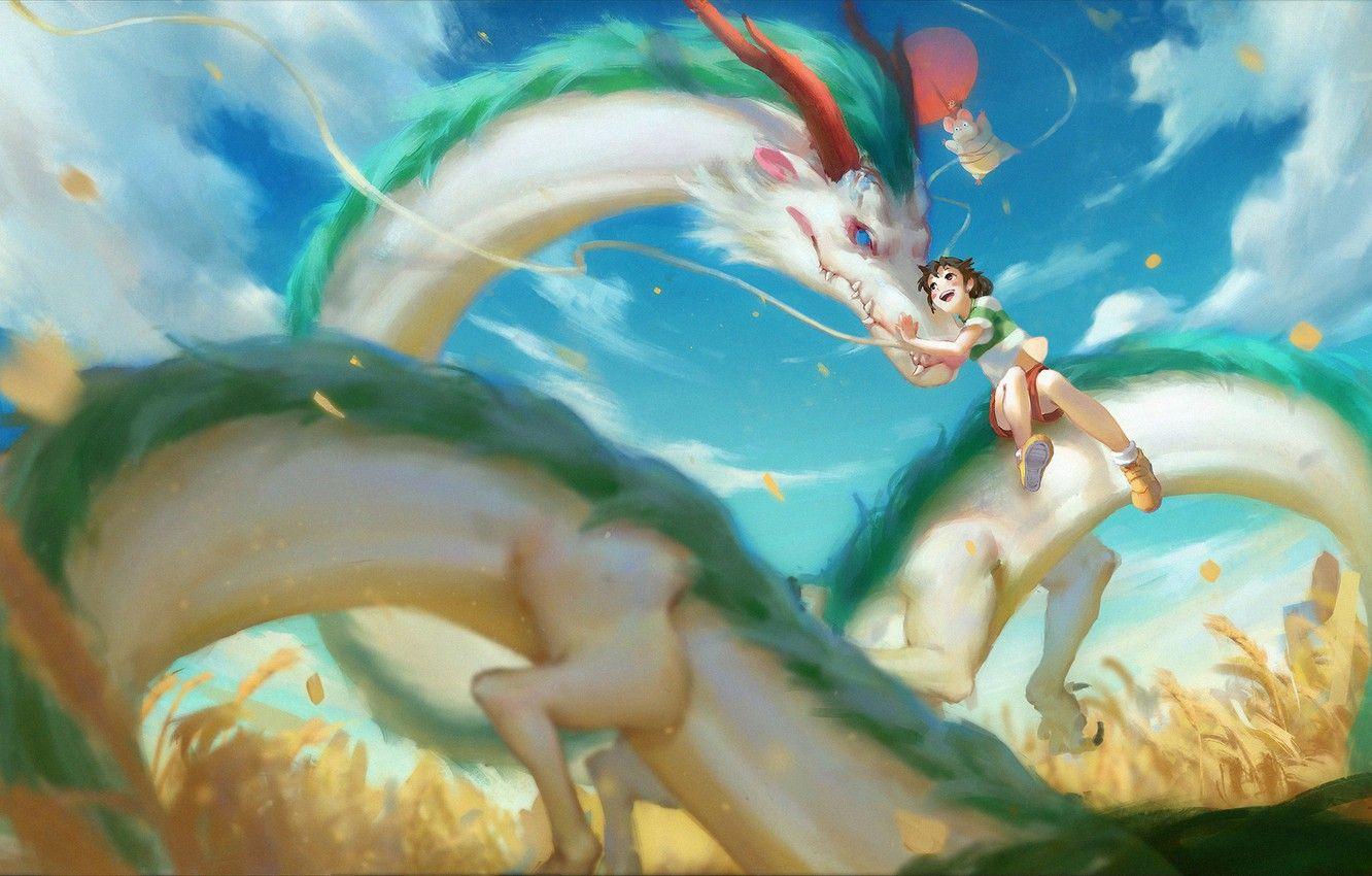 Haku Dragon Wallpapers - Top Free Haku Dragon Backgrounds - WallpaperAccess