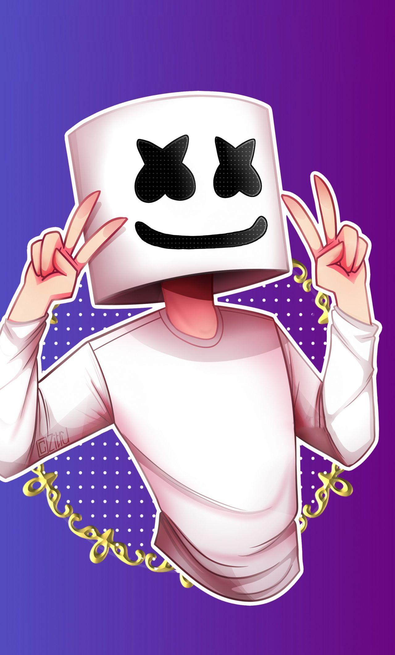 Marshmello Skin Wallpapers - Top Free Marshmello Skin Backgrounds - WallpaperAccess