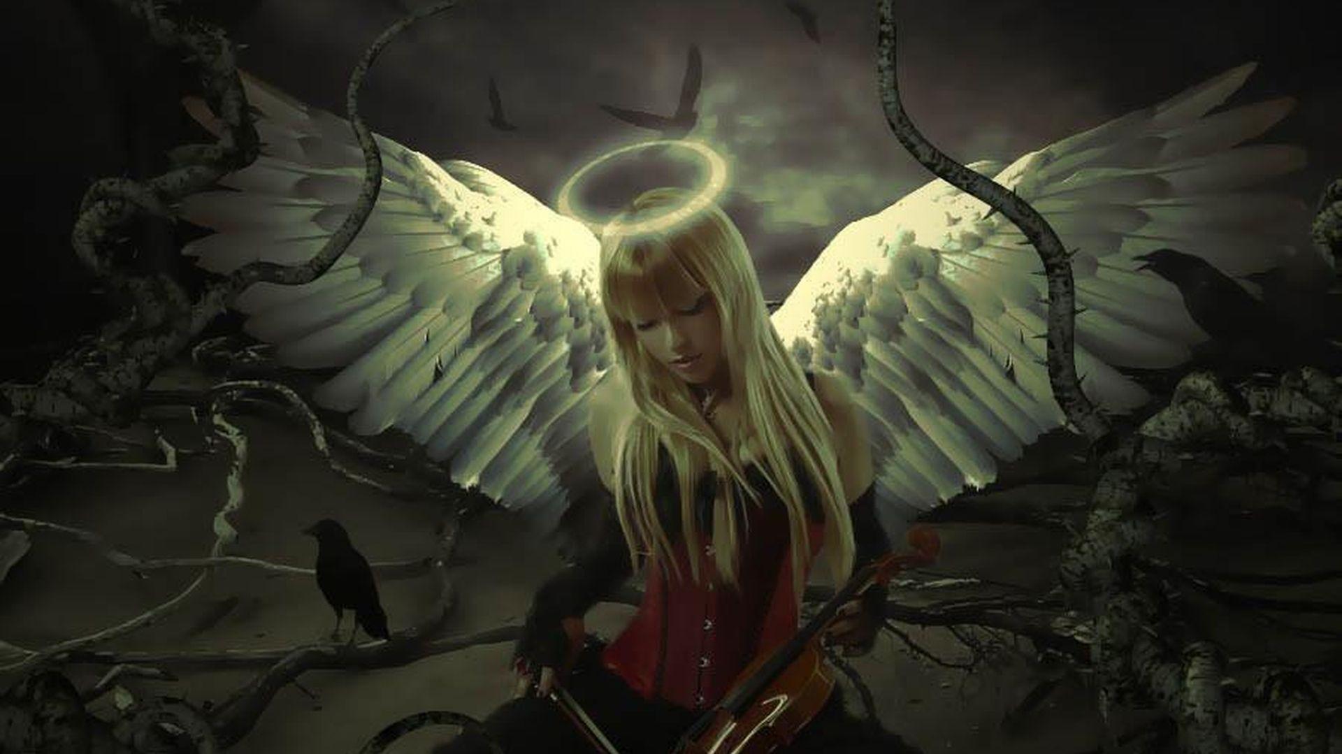 Beautiful Dark Angel Wallpapers - Top Free Beautiful Dark Angel ...