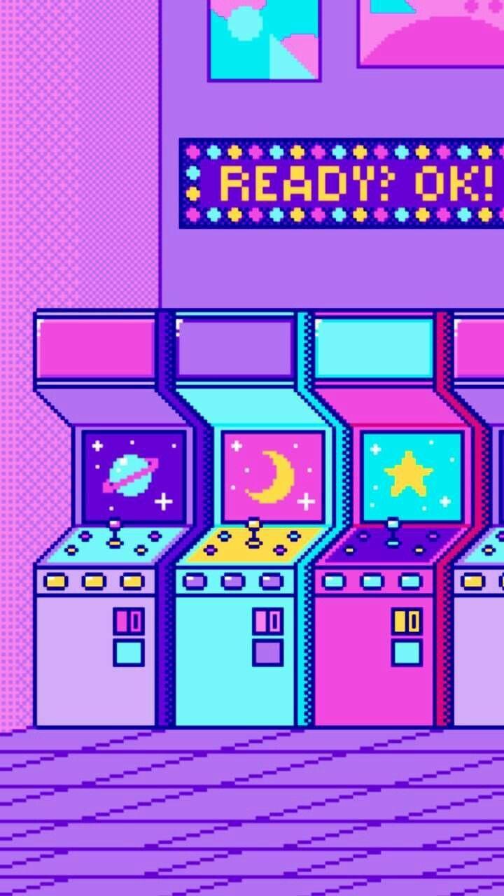 Neon Arcade Wallpapers - Top Free Neon Arcade Backgrounds - WallpaperAccess