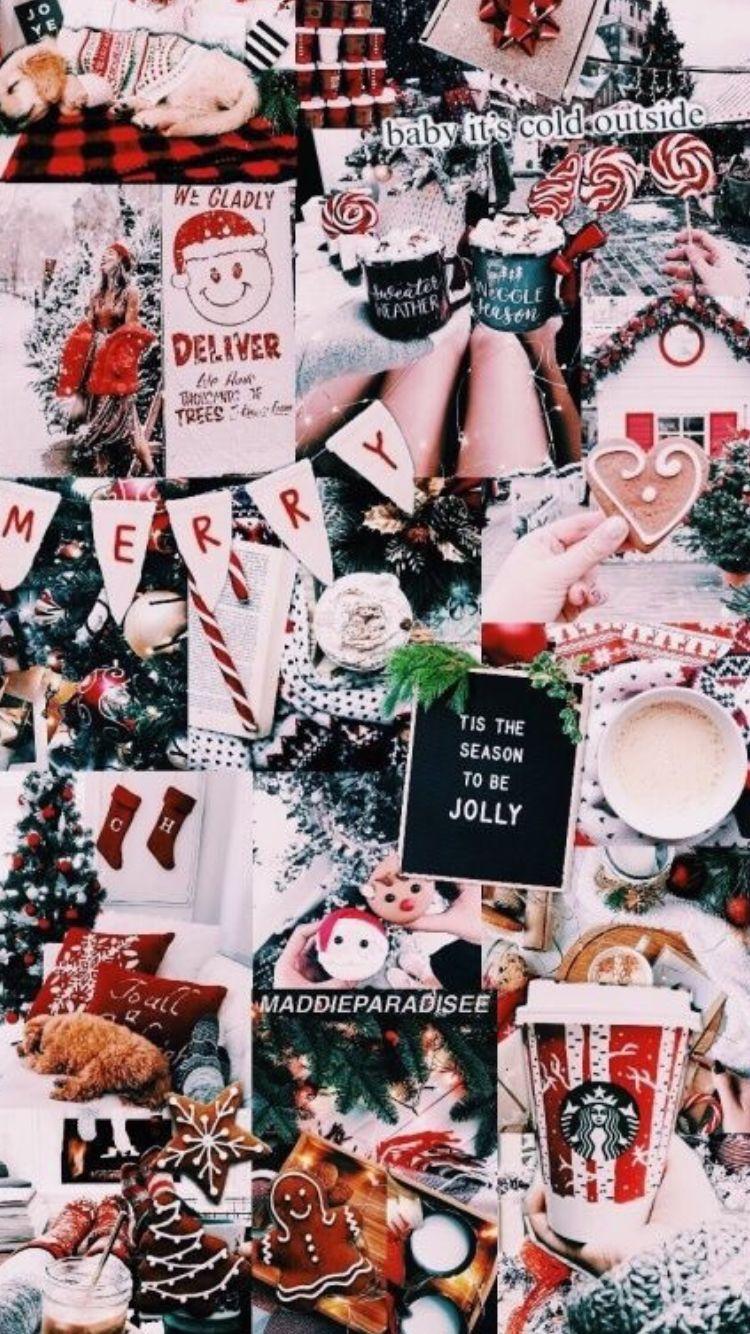 Christmas Collage Wallpapers - Top Free Christmas Collage Backgrounds ...