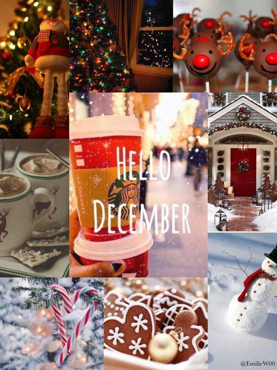 Christmas Collage Wallpapers - Top Free Christmas Collage Backgrounds ...