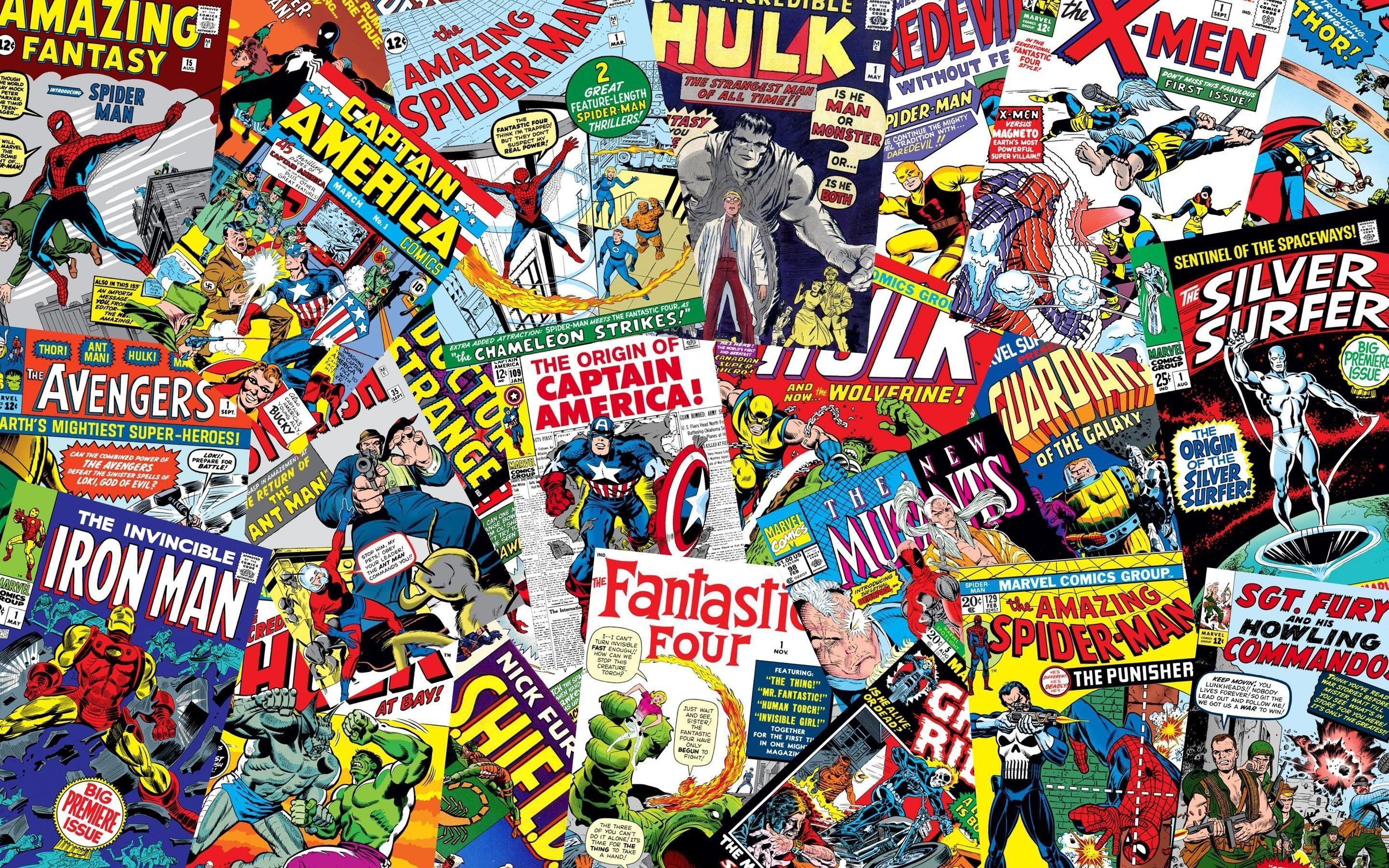 Marvel Comic Characters Wallpapers - Top Free Marvel Comic Characters ...