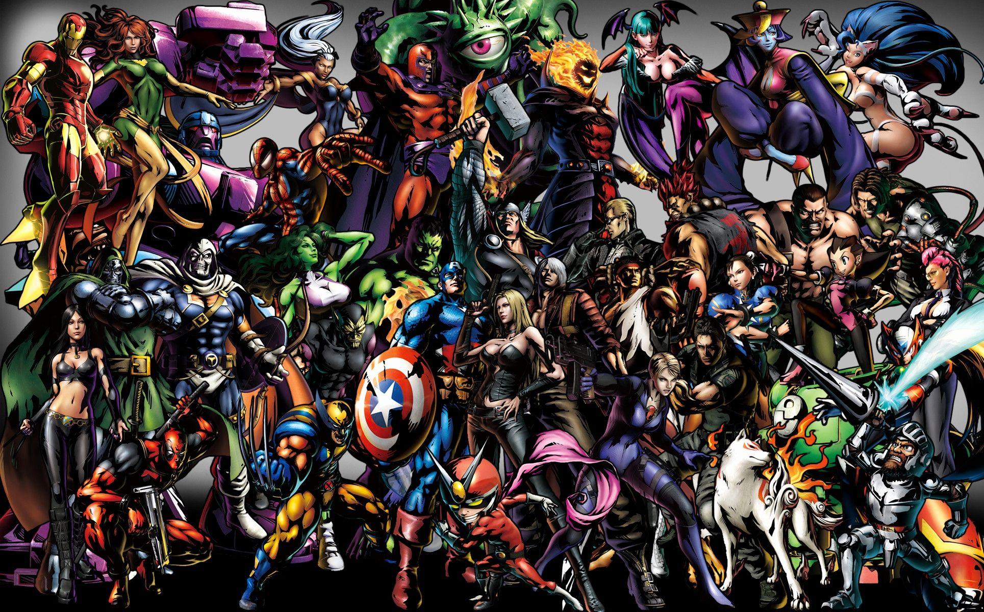 Marvel Comic Characters Wallpapers - Top Free Marvel Comic Characters ...
