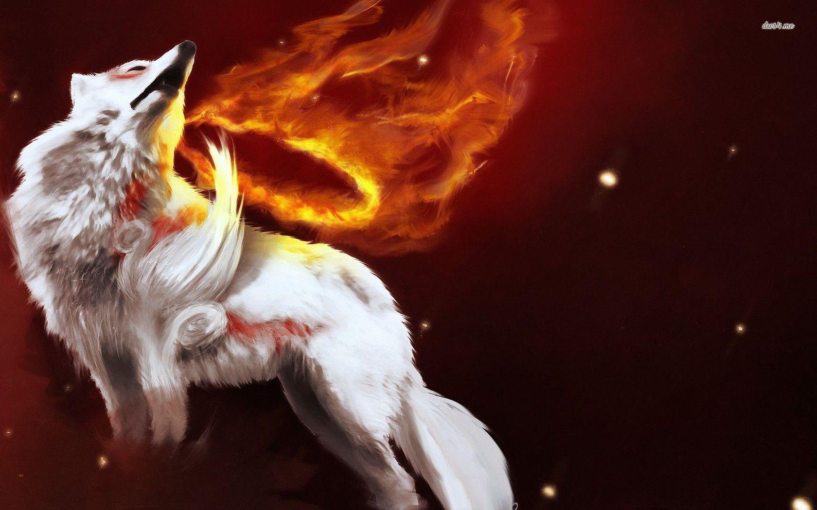 Fire Wolf HD Wallpapers - Top Free Fire Wolf HD Backgrounds ...