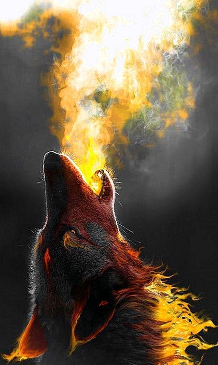 Fire Wolf HD Wallpapers - Top Free Fire Wolf HD Backgrounds ...
