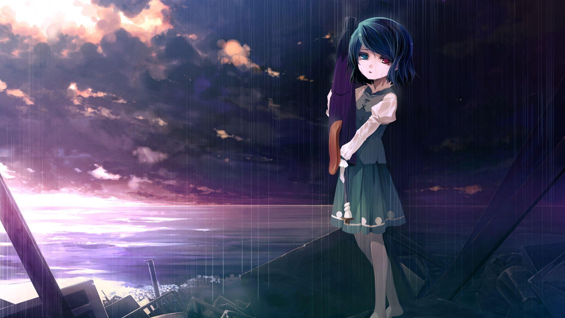 Sad Anime Computer Wallpapers - Top Free Sad Anime Computer Backgrounds ...