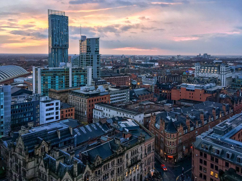 Manchester Skyline Wallpapers - Top Free Manchester Skyline Backgrounds ...