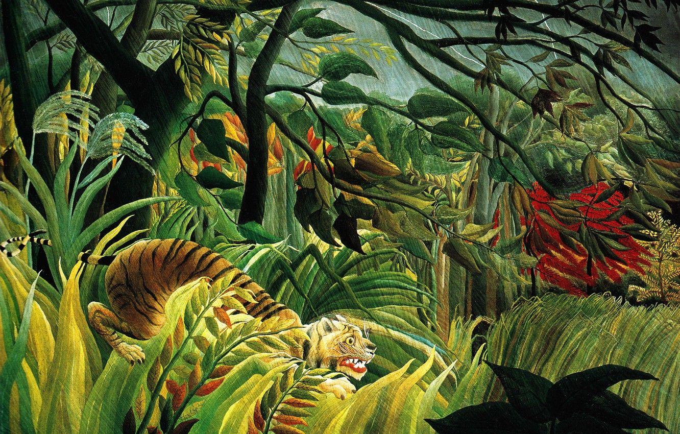 Henri Rousseau Wallpapers - Top Free Henri Rousseau Backgrounds ...