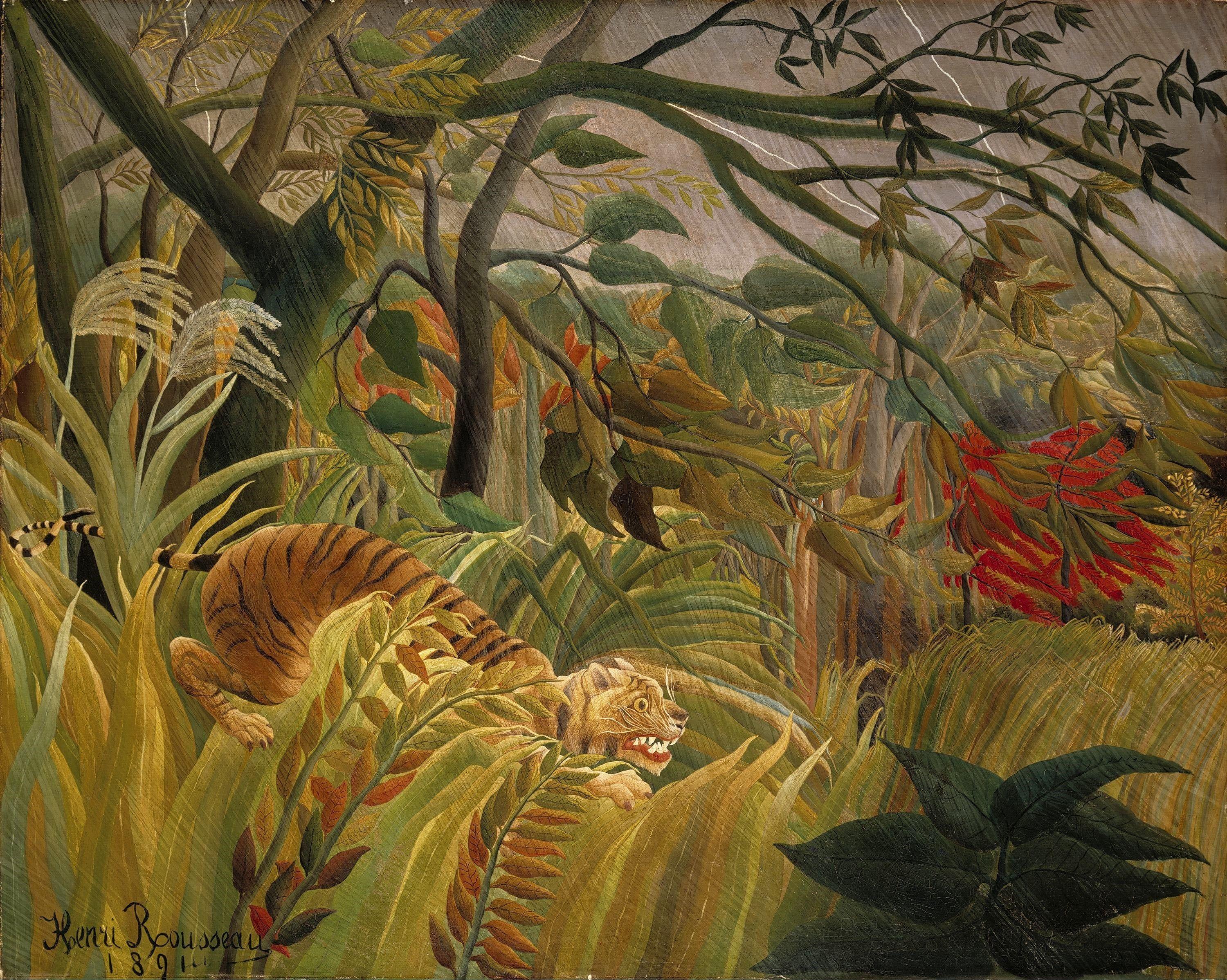 Henri Rousseau Wallpapers - Top Free Henri Rousseau Backgrounds ...
