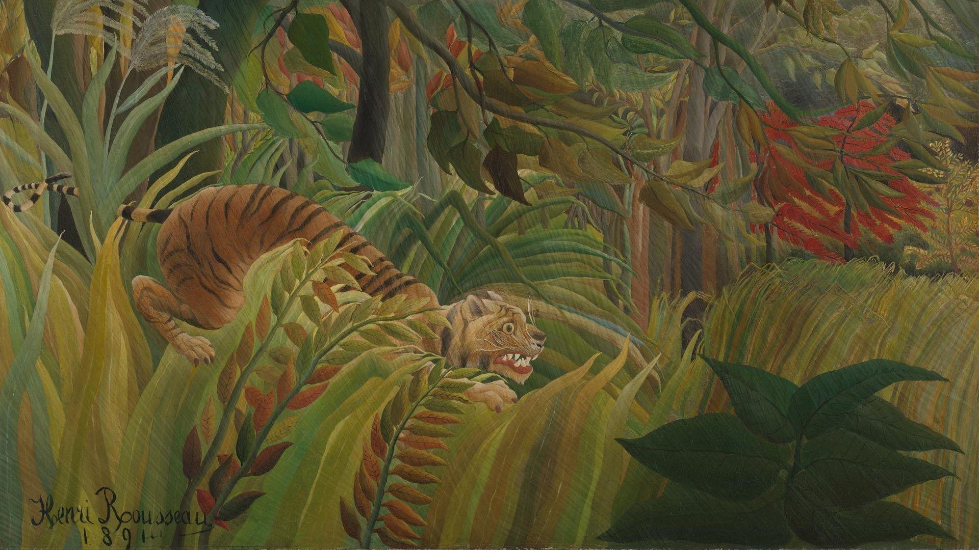 Henri Rousseau Wallpapers - Top Free Henri Rousseau Backgrounds ...