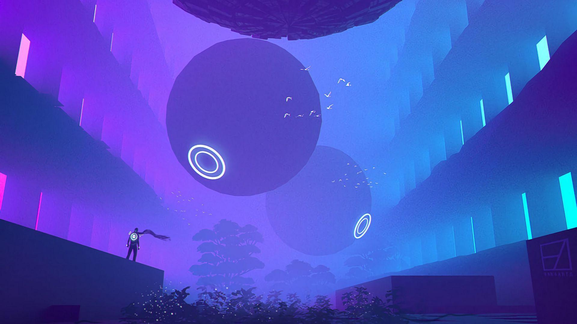 Neon Sci Fi Wallpapers - Top Free Neon Sci Fi Backgrounds - WallpaperAccess