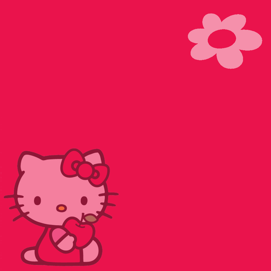 Red Hello Kitty Wallpapers - Top Free Red Hello Kitty Backgrounds ...