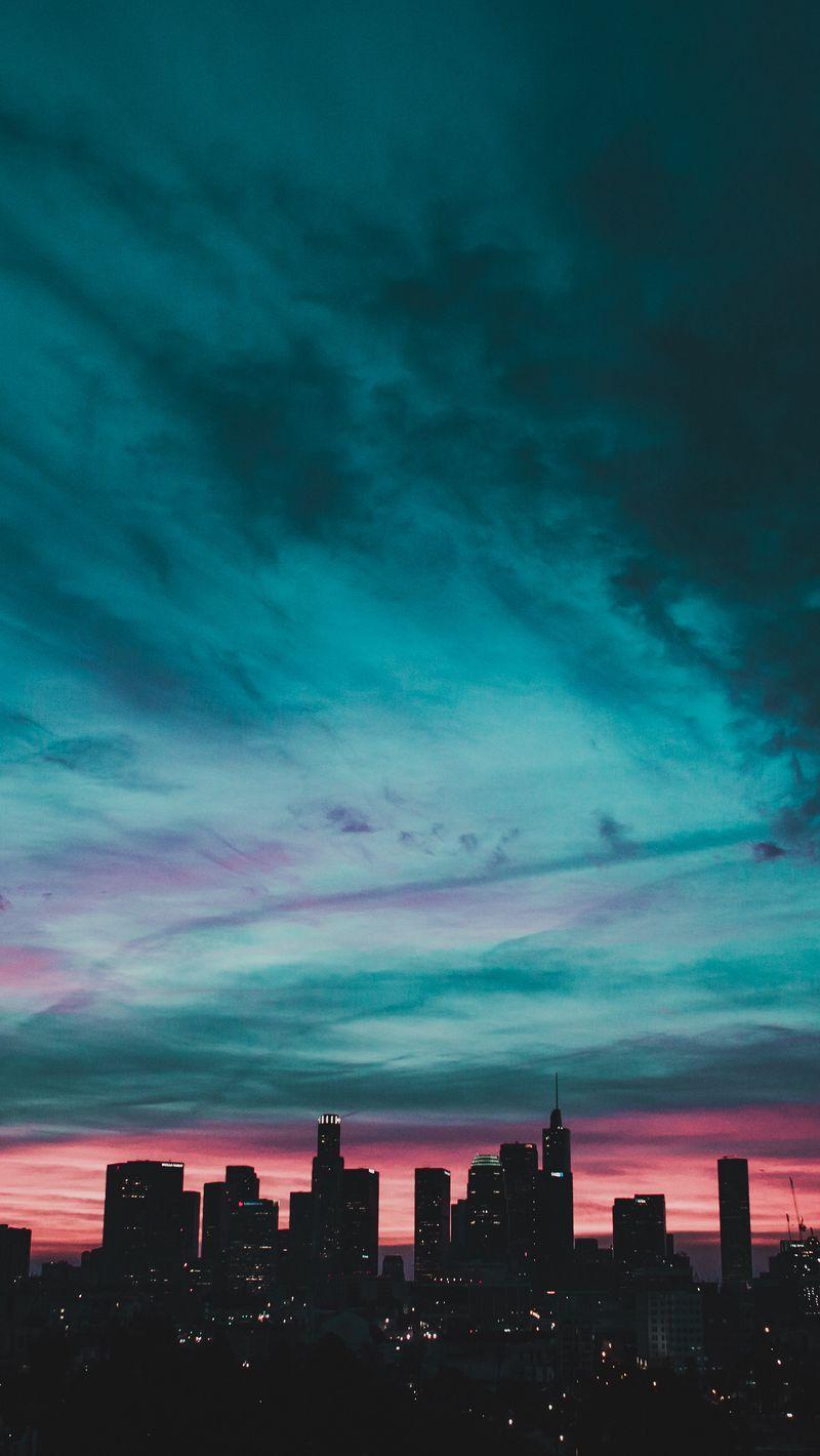 Pink City Sky Wallpapers - Top Free Pink City Sky Backgrounds ...