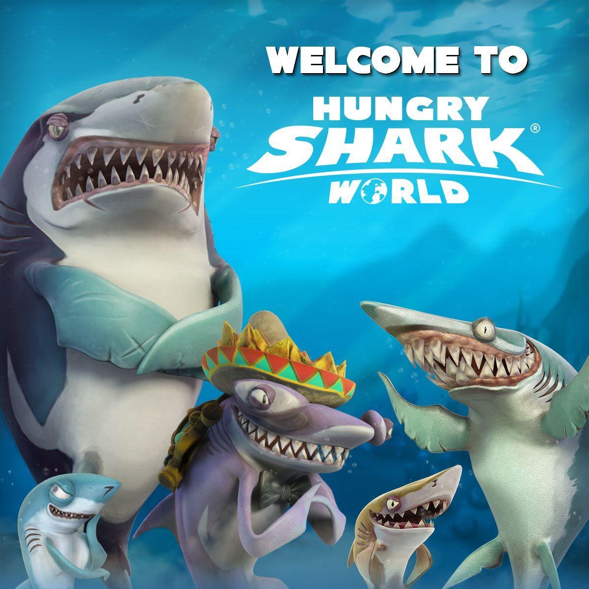 Hungry Shark World Wallpapers - Top Free Hungry Shark World Backgrounds ...