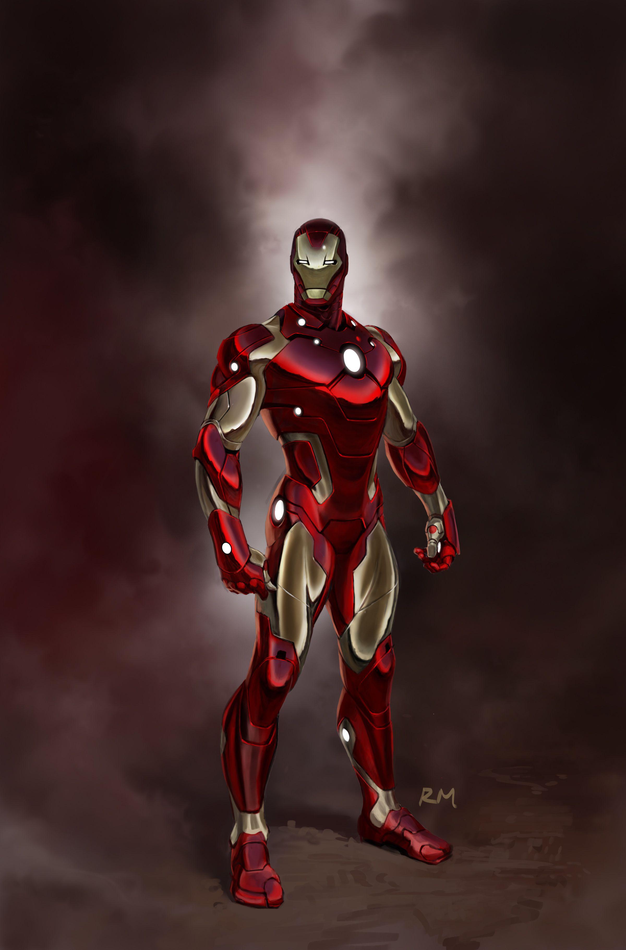 Iron Man Portrait Wallpapers - Top Những Hình Ảnh Đẹp
