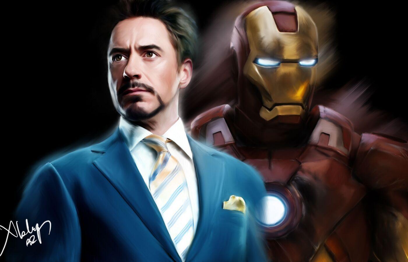 Iron Man Portrait Wallpapers - Top Free Iron Man Portrait Backgrounds ...