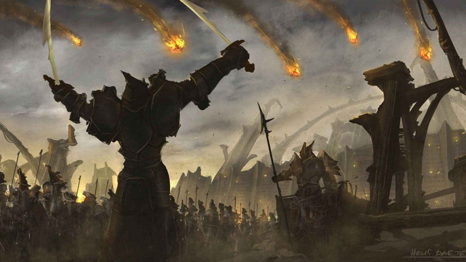 Battle Scene Wallpapers - Top Free Battle Scene Backgrounds ...