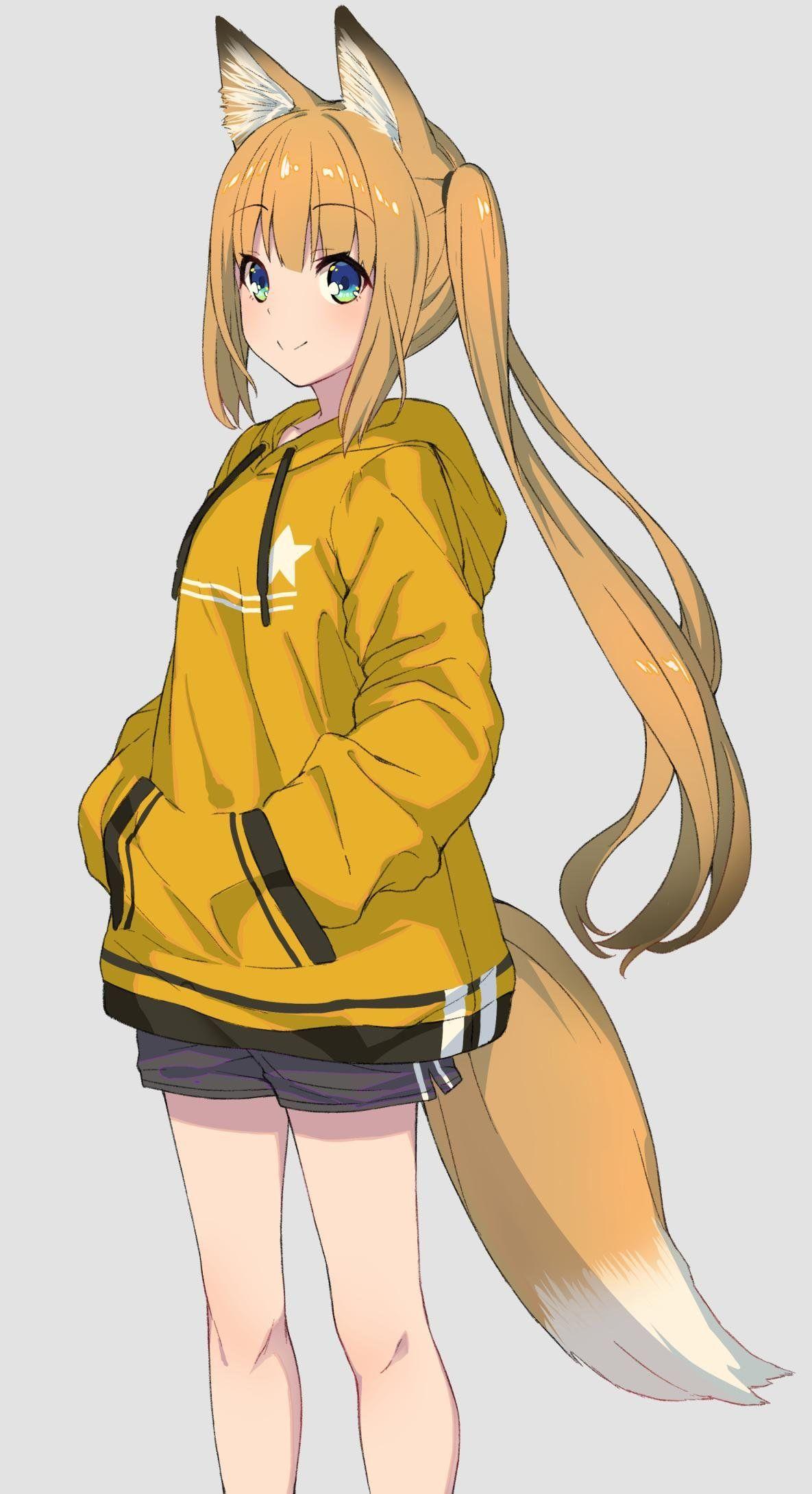 Cute Fox Girl Wallpapers - Top Free Cute Fox Girl Backgrounds ...