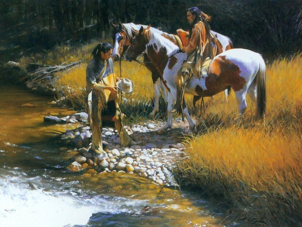 Native American Warrior Art Wallpapers - Top Free Native American ...