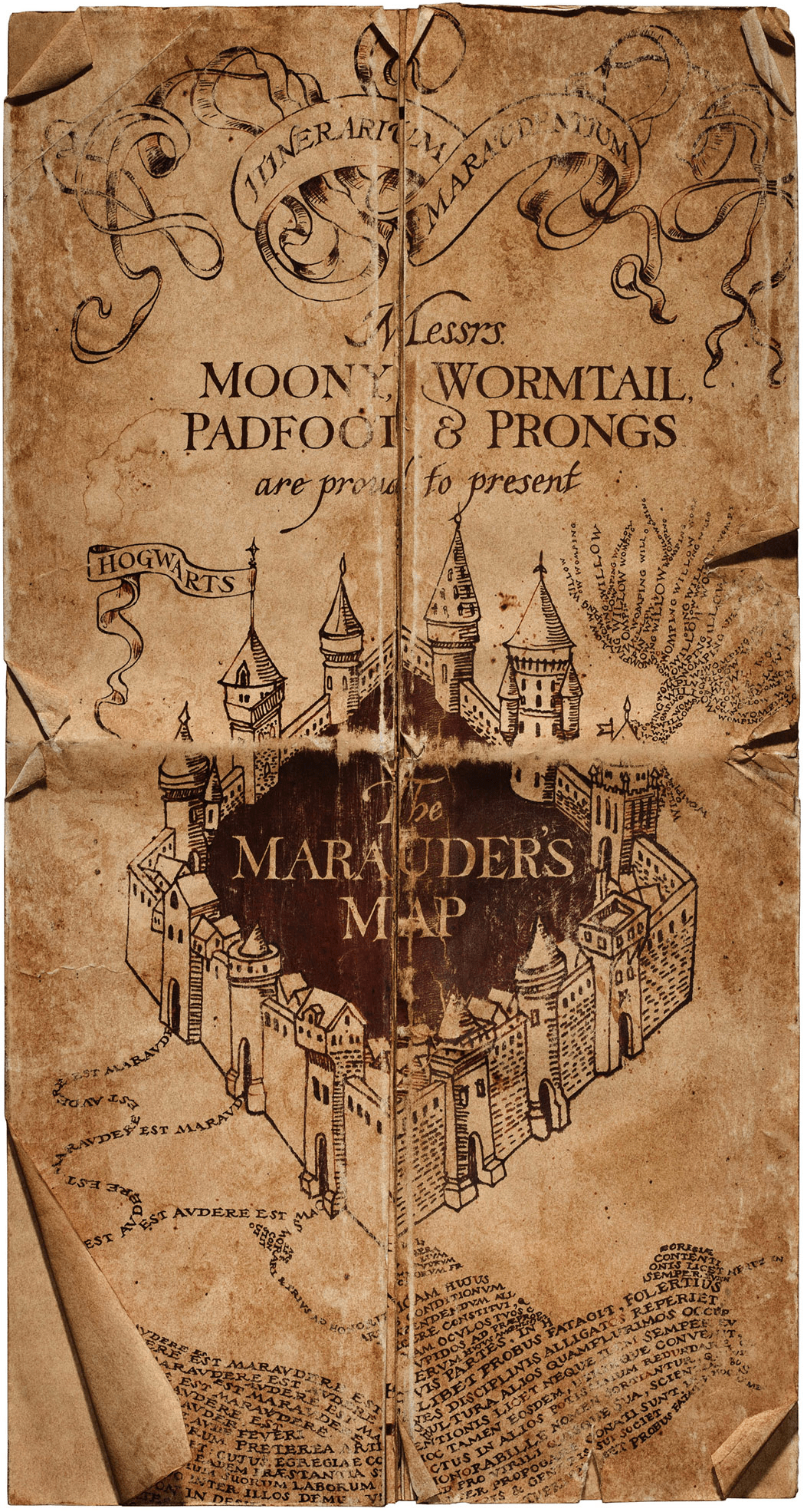 Marauders Map Wallpapers - Top Free Marauders Map Backgrounds ...