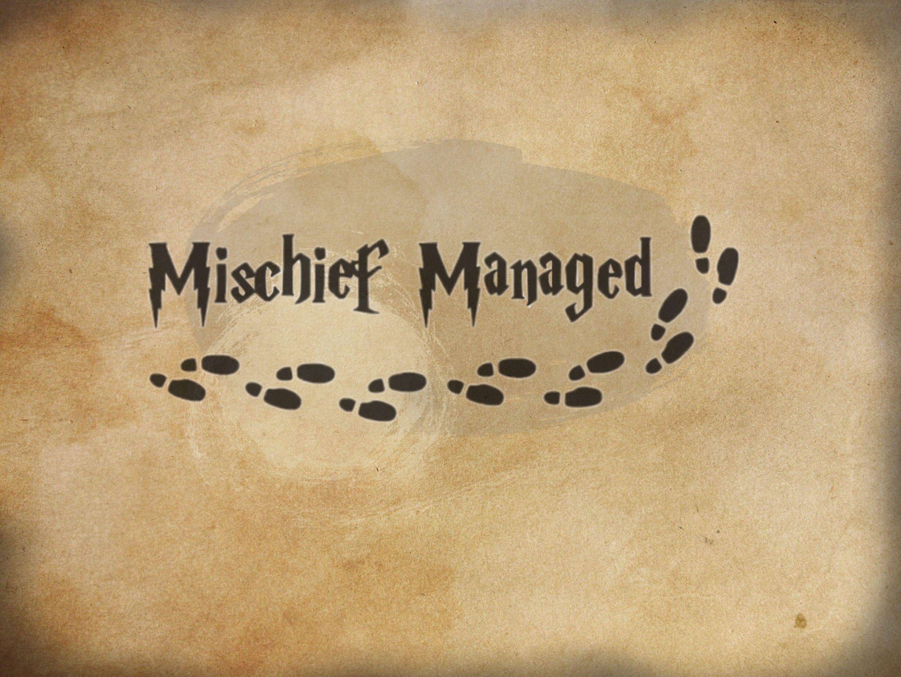 Mischief Managed Wallpapers - Top Free Mischief Managed Backgrounds - WallpaperAccess