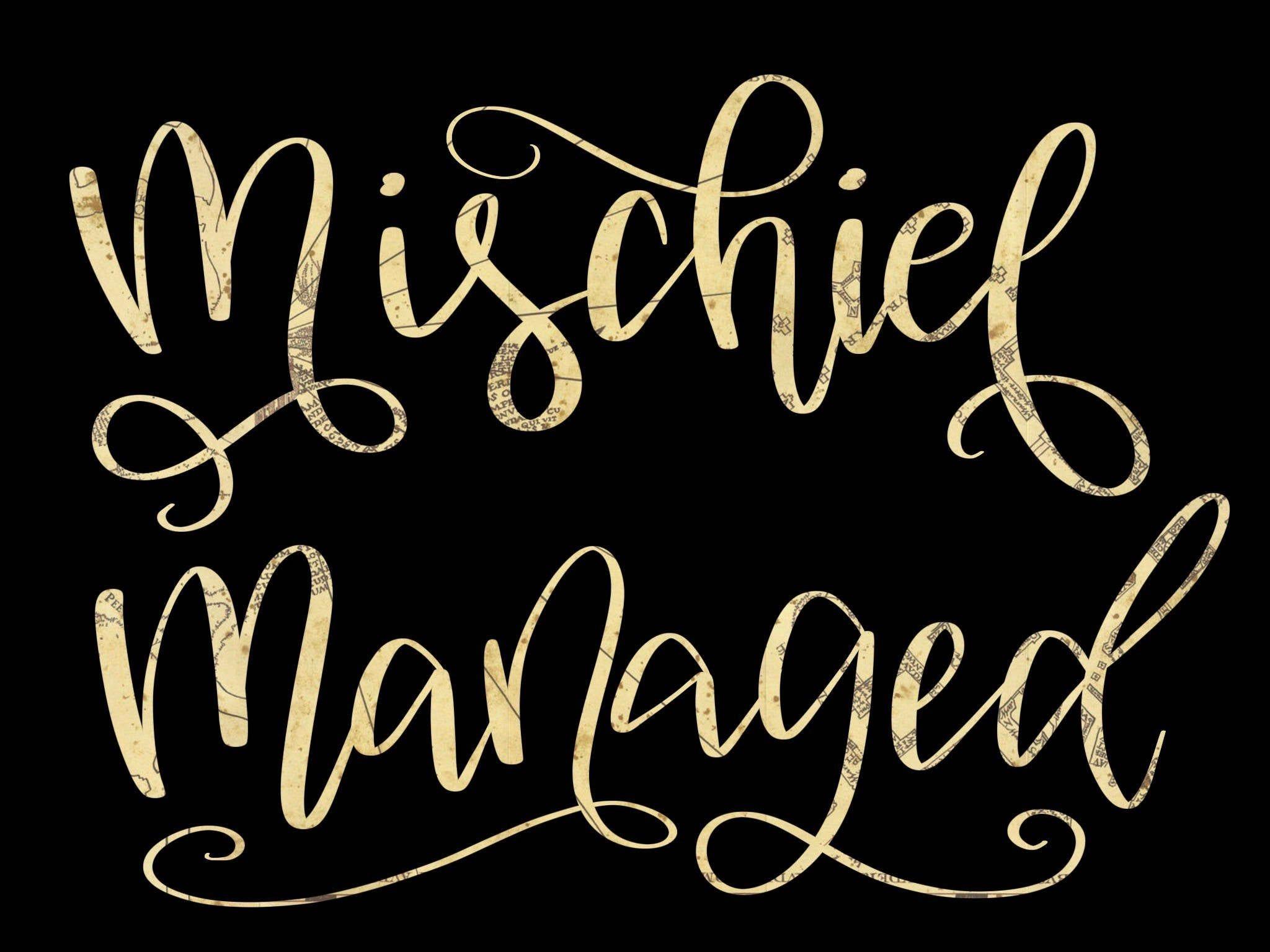 Mischief Managed Wallpapers - Top Free Mischief Managed Backgrounds ...