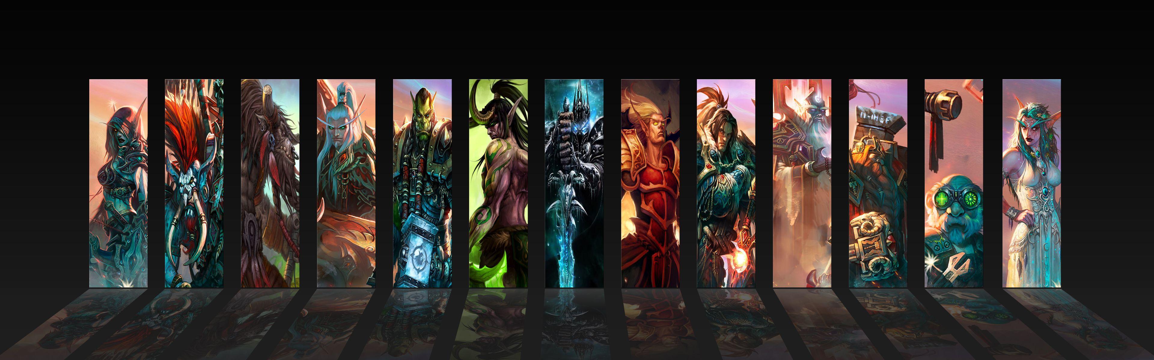 World of Warcraft Dual Monitor Wallpapers - Top Free World of Warcraft ...