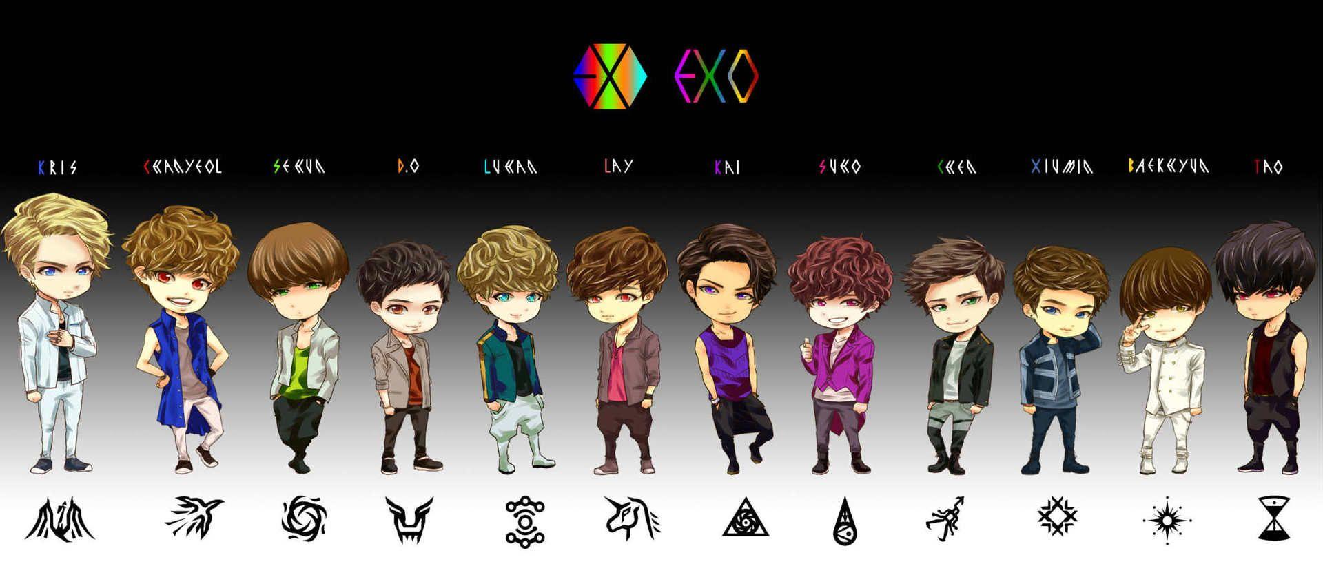 EXO Symbol Wallpapers - Top Free EXO Symbol Backgrounds - WallpaperAccess