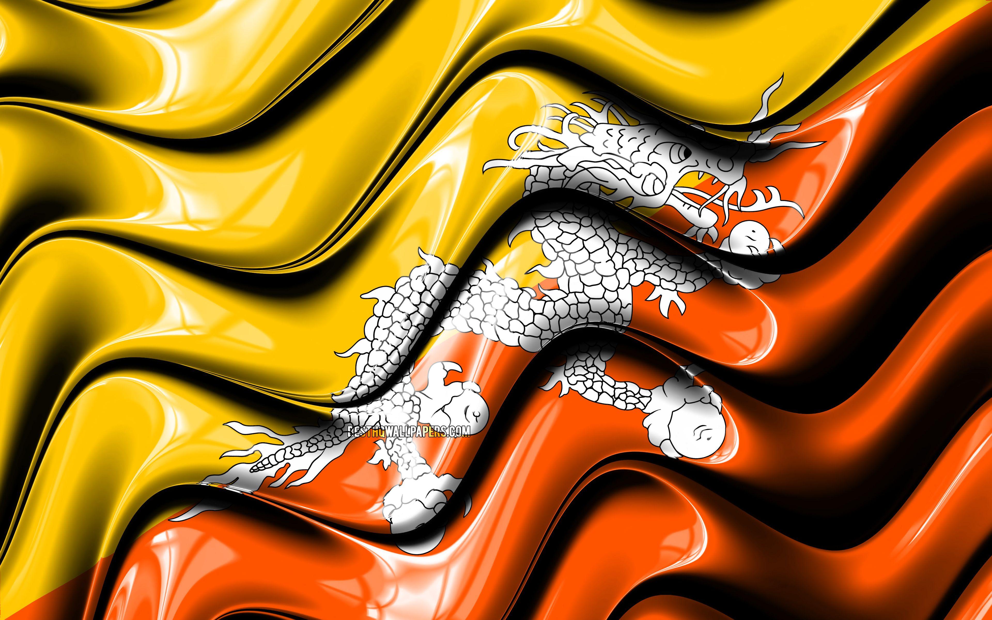 Bhutan Flag Wallpapers - Top Free Bhutan Flag Backgrounds - WallpaperAccess