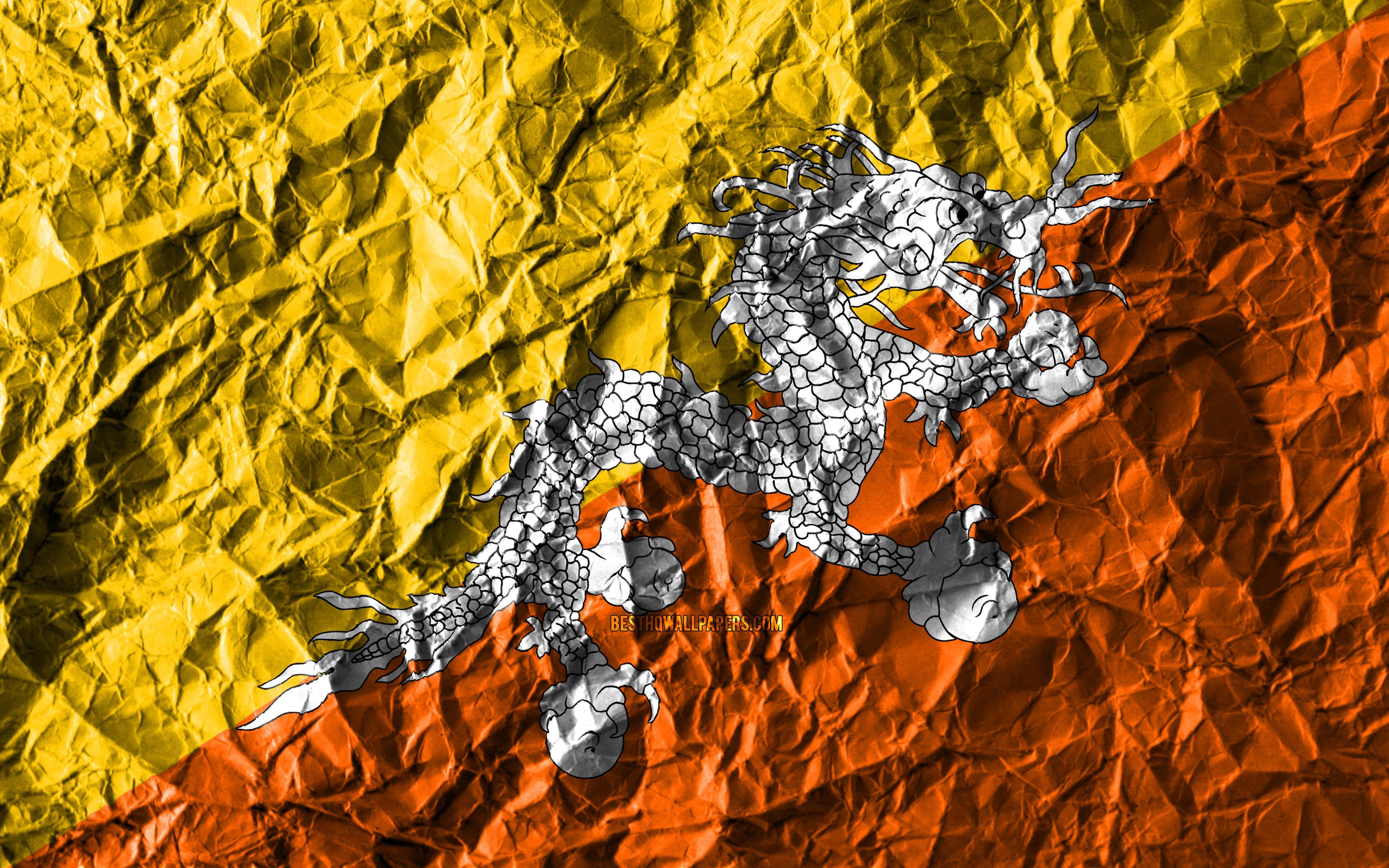 Bhutan Flag Wallpapers - Top Free Bhutan Flag Backgrounds - WallpaperAccess