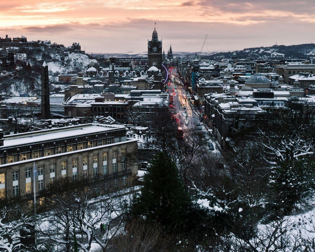 Edinburgh Winter Wallpapers - Top Free Edinburgh Winter Backgrounds ...