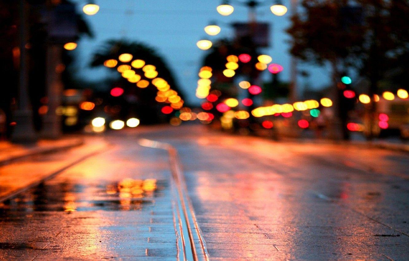 Rainy City Lights Wallpapers - Top Free Rainy City Lights Backgrounds ...