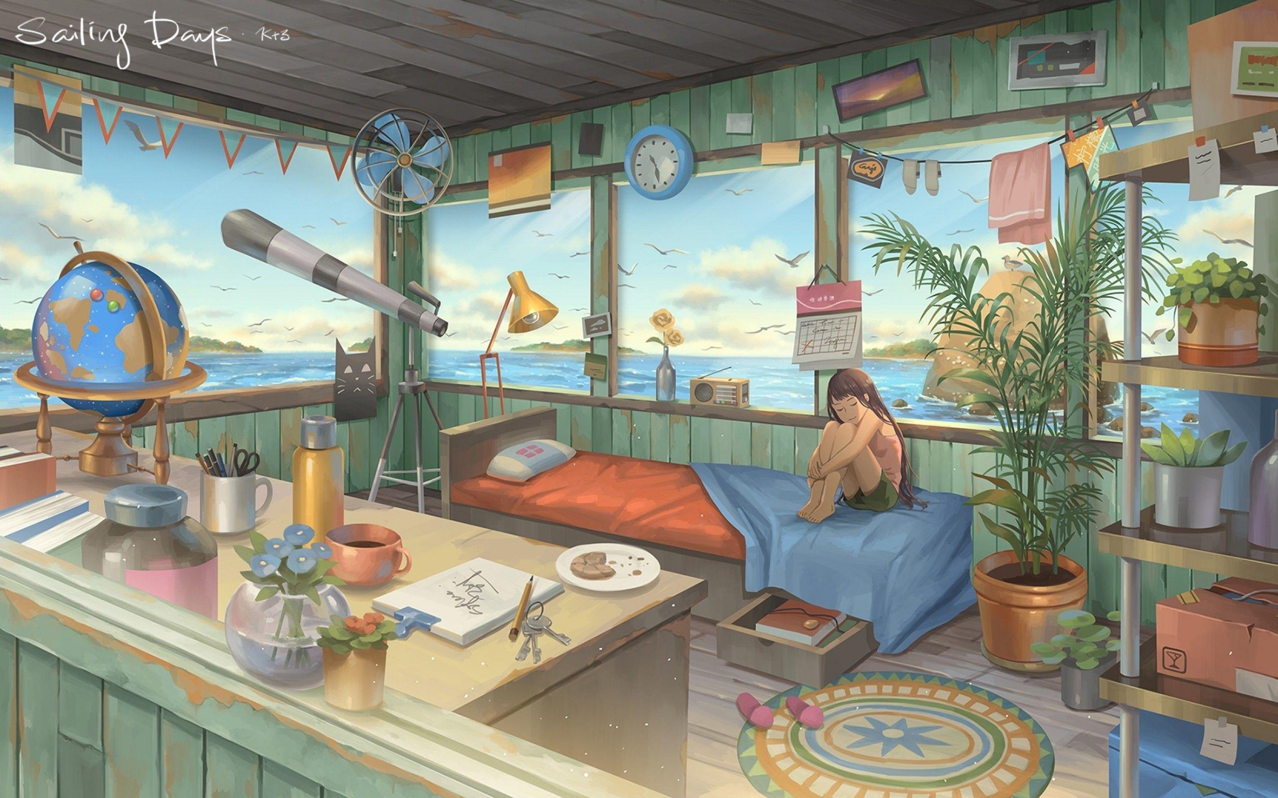 Anime Relax Wallpapers - Top Free Anime Relax Backgrounds - WallpaperAccess