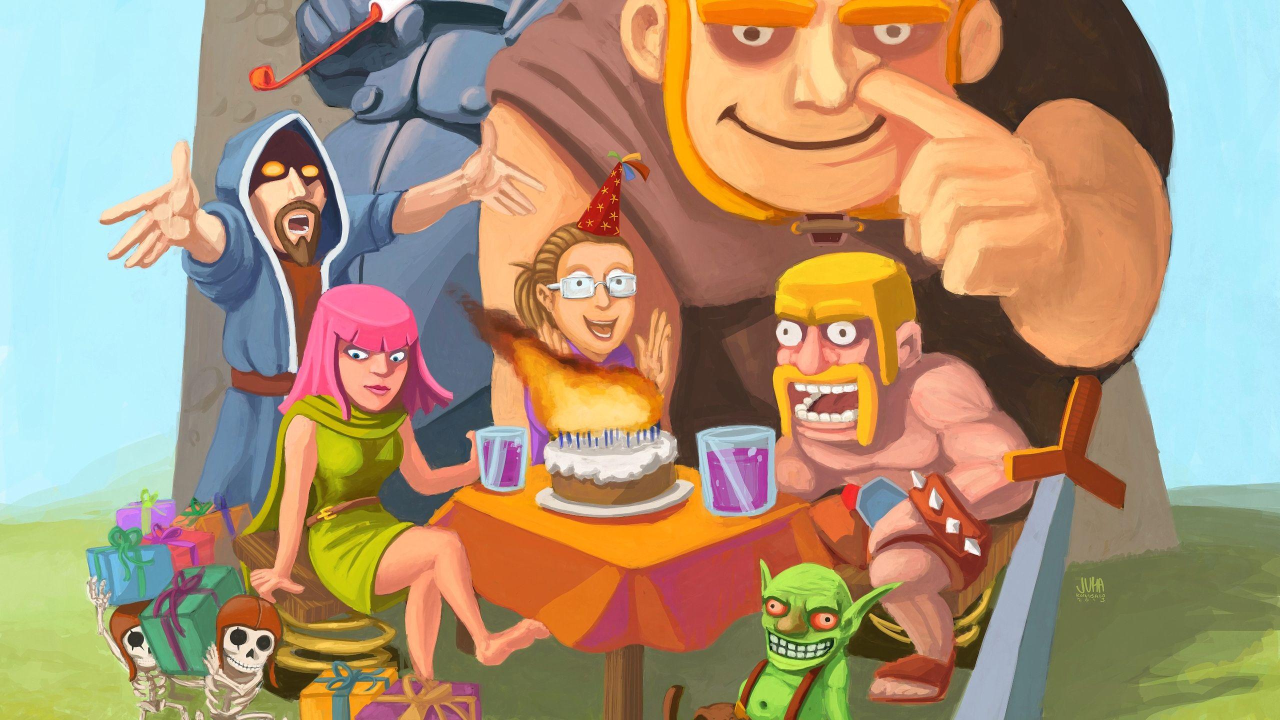 Clash Of Clans Banner 2560x1440