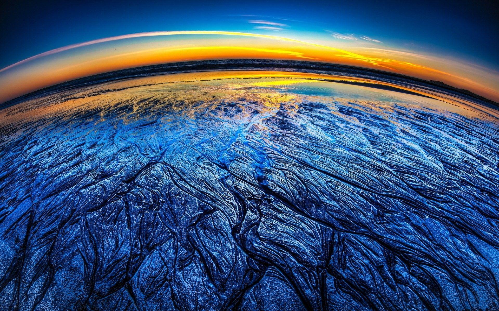 Blue Beach Sunset Wallpapers - Top Free Blue Beach Sunset Backgrounds ...