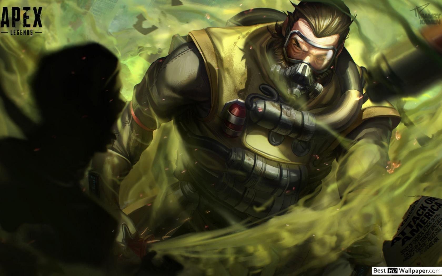 Apex Legends Caustic Wallpapers - Top Free Apex Legends Caustic ...