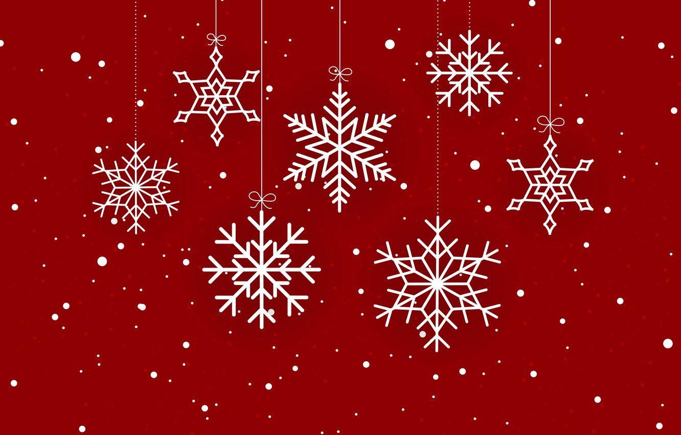 Red Snowflake Wallpapers - Top Free Red Snowflake Backgrounds ...