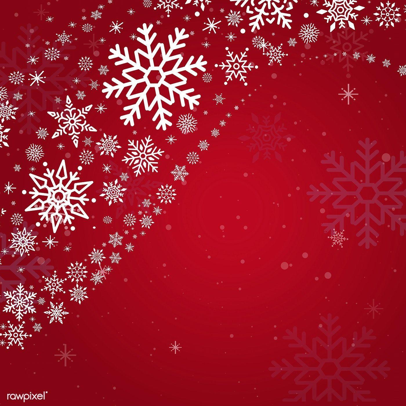 Red Snowflake Wallpapers - Top Free Red Snowflake Backgrounds ...