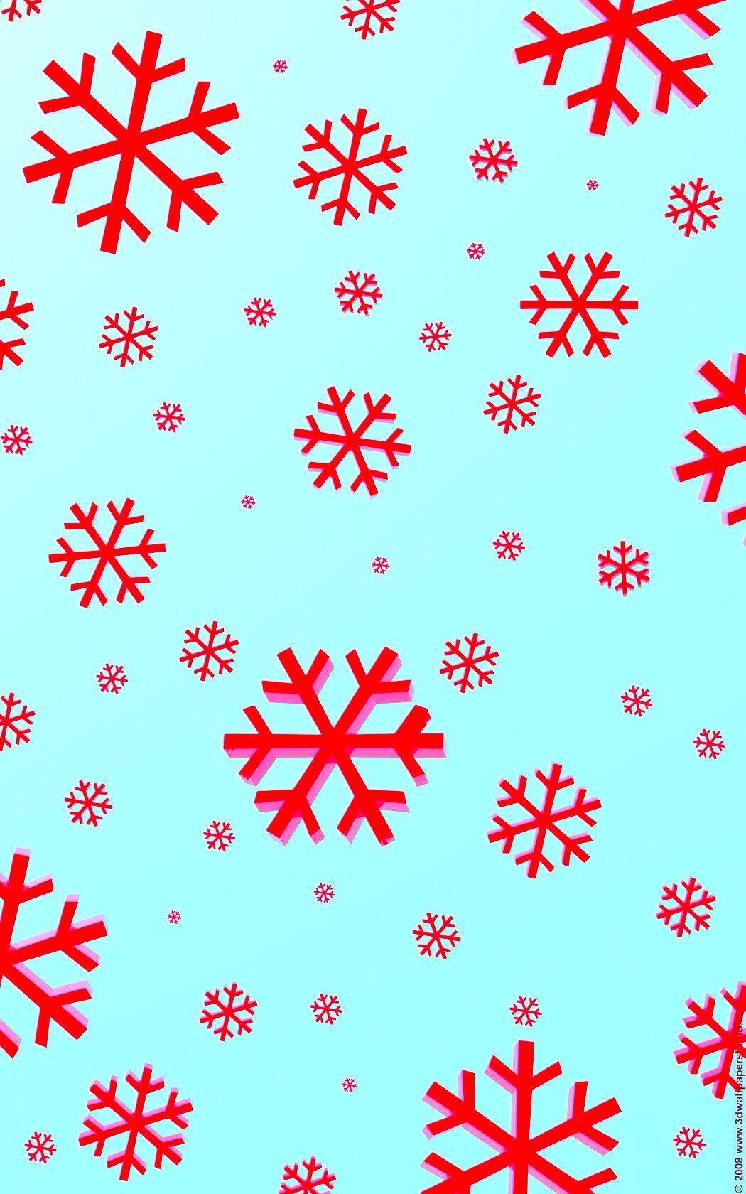 Red Snowflake Wallpapers - Top Free Red Snowflake Backgrounds ...