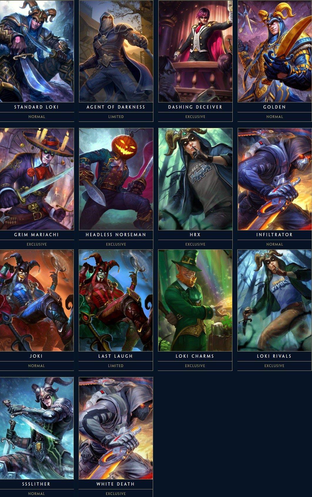 Smite Loki Wallpapers - Top Free Smite Loki Backgrounds - WallpaperAccess