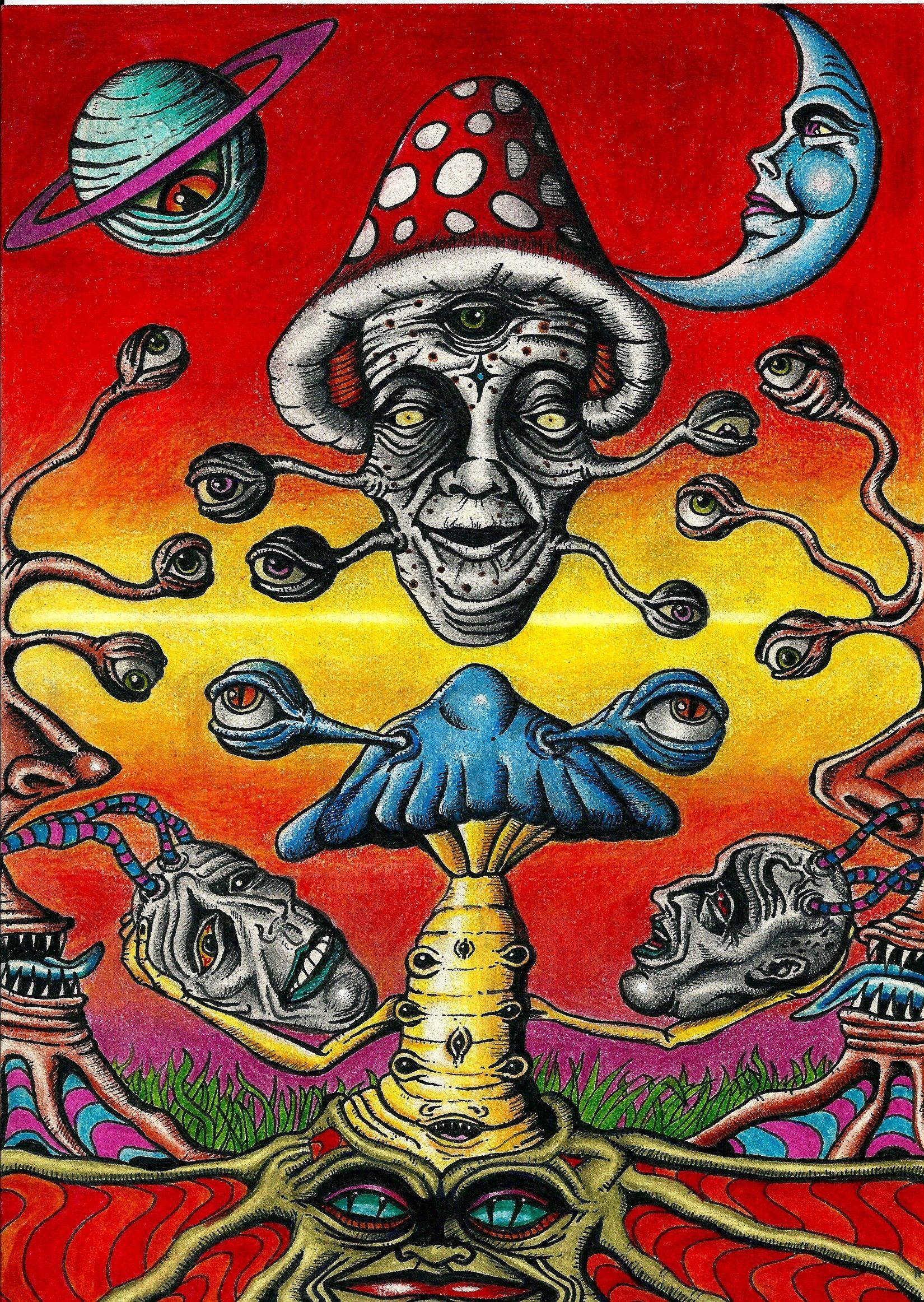 Trippy Acid Wallpapers - Top Free Trippy Acid Backgrounds - WallpaperAccess