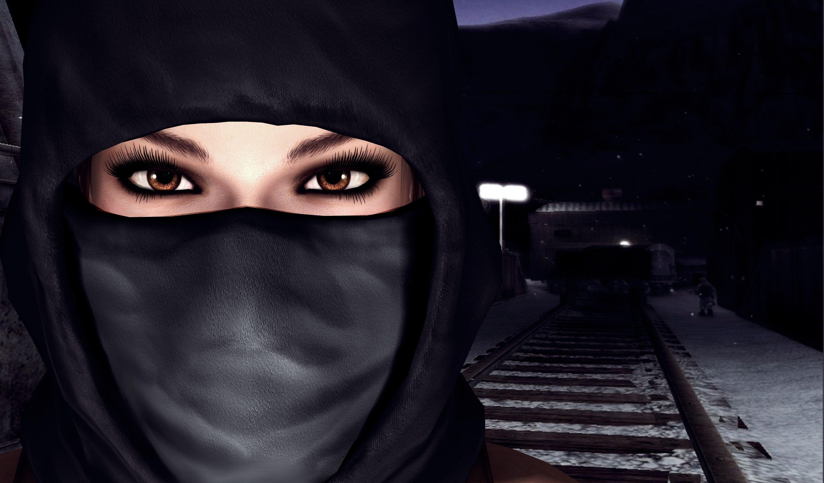 Masked Girl Wallpapers - Top Free Masked Girl Backgrounds - WallpaperAccess