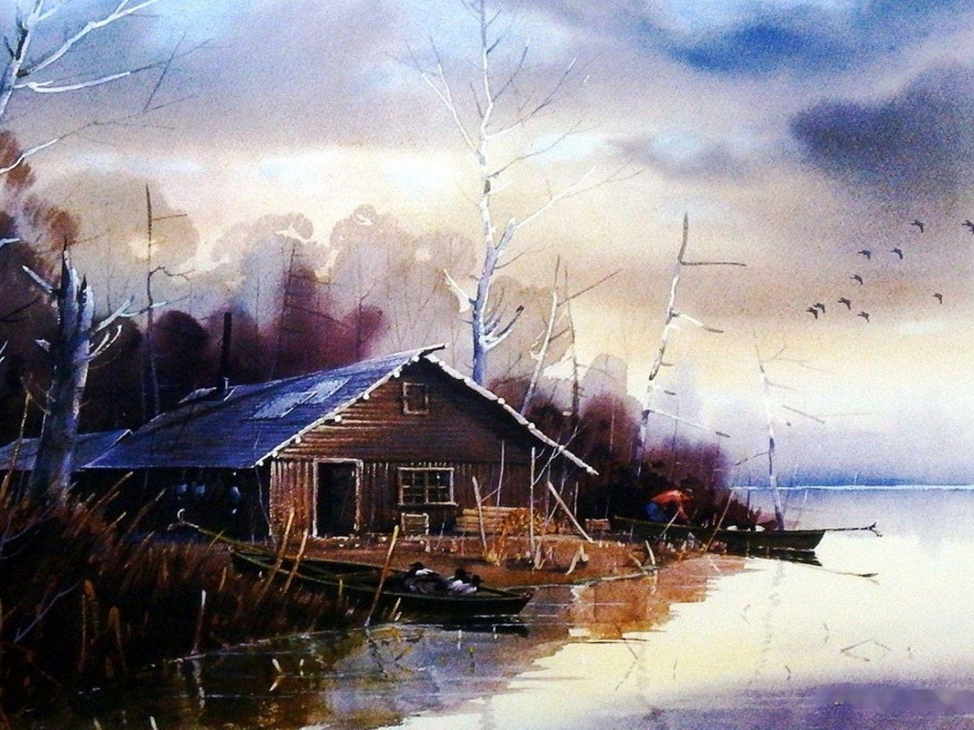 Old Cabin Wallpapers - Top Free Old Cabin Backgrounds - WallpaperAccess